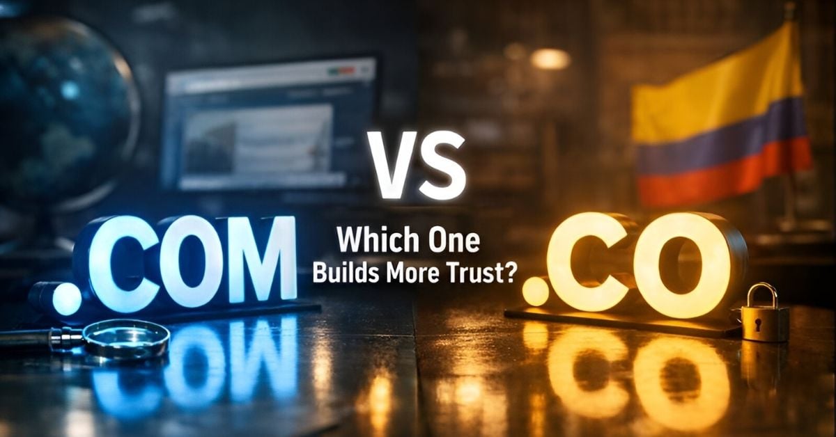 .COM vs .CO: Which One Builds More Trust?